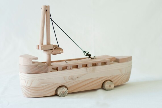 Vehicles Toys & Games Toys montessori toys handmade,natural wood cargo ...