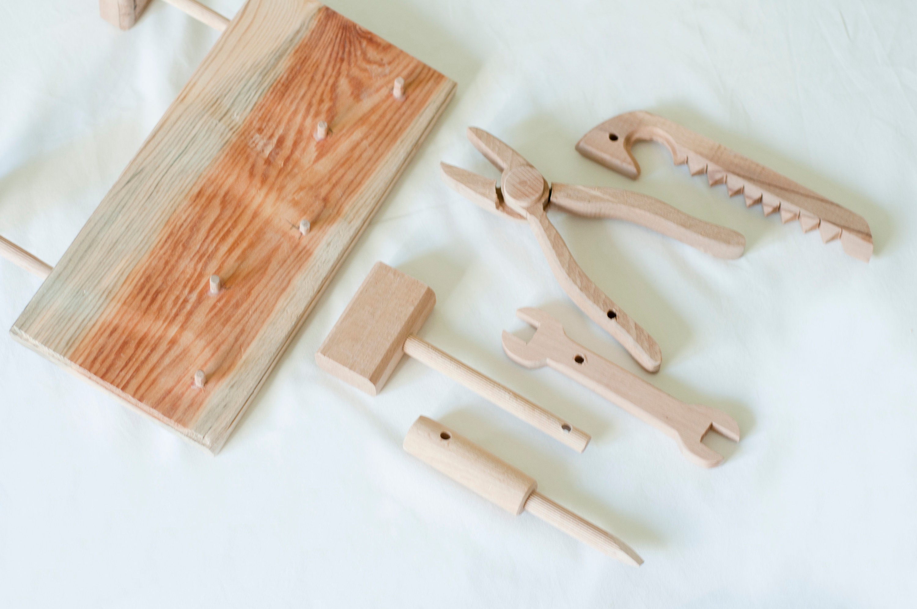 Handmade Tool Set, Wooden Tool Set, Tool Set, Wooden Toys, Toys ...