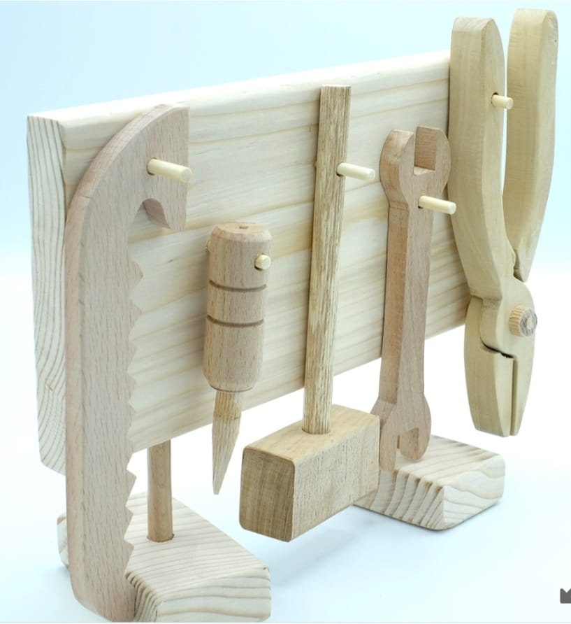 Handmade Tool Set, Wooden Tool Set, Tool Set, Wooden Toys, Toys ...