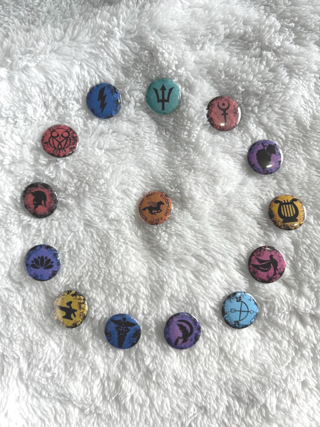 Percy Jackson Badge - Etsy