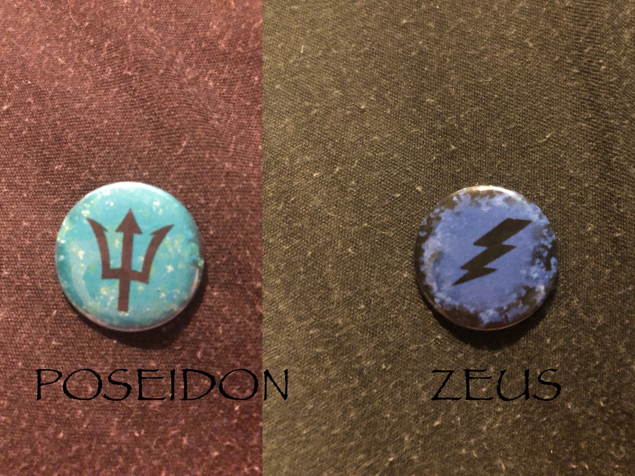 Percy Jackson Badge - Etsy