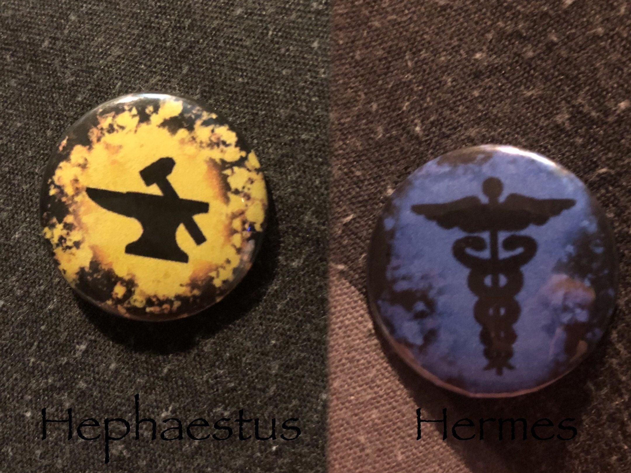 Percy Jackson Badge - Etsy UK