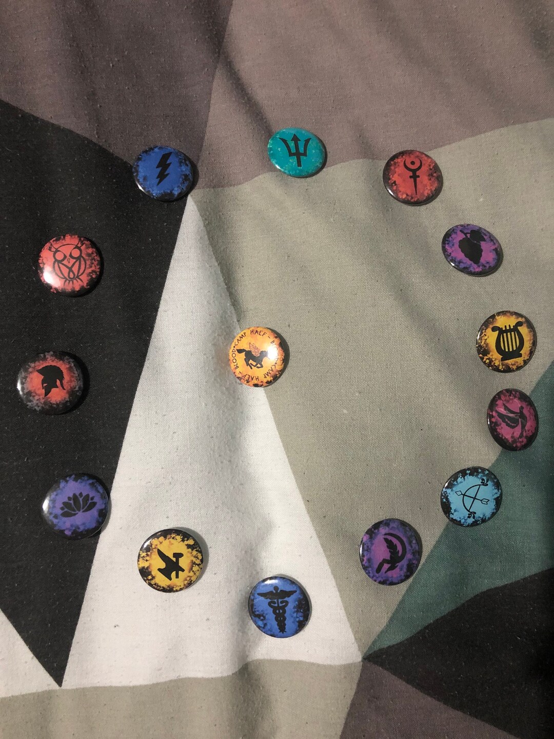 Percy Jackson Badge - Etsy