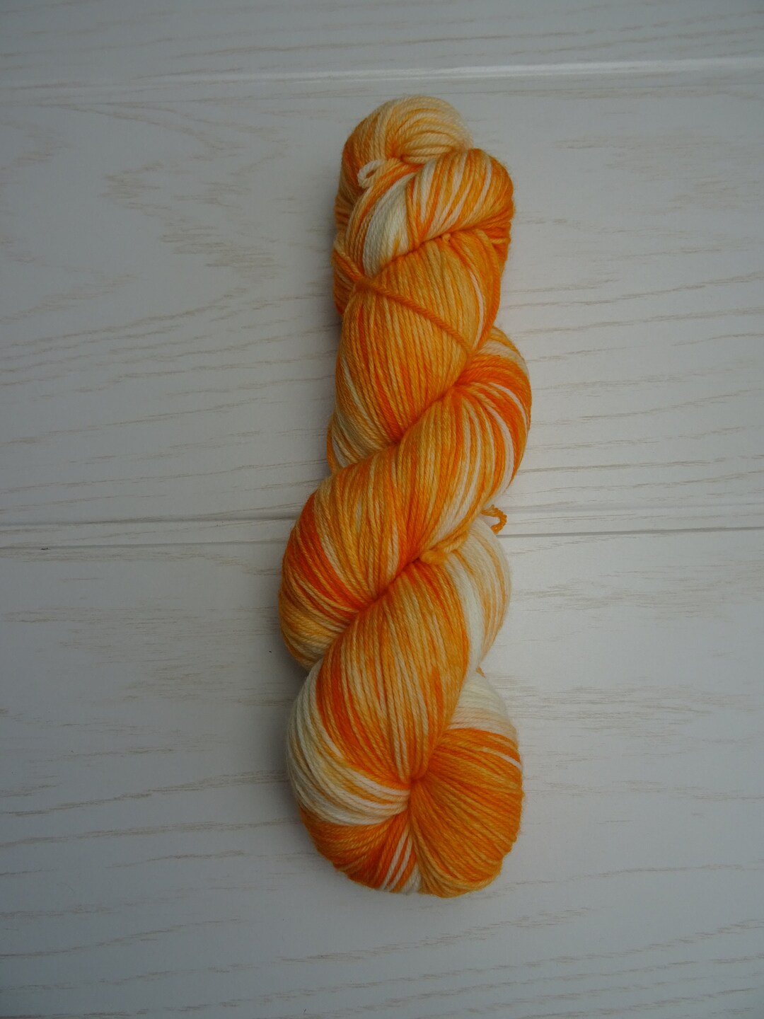 Hand Dyed Merino Wool Basic Fun Flecki Orange - Etsy