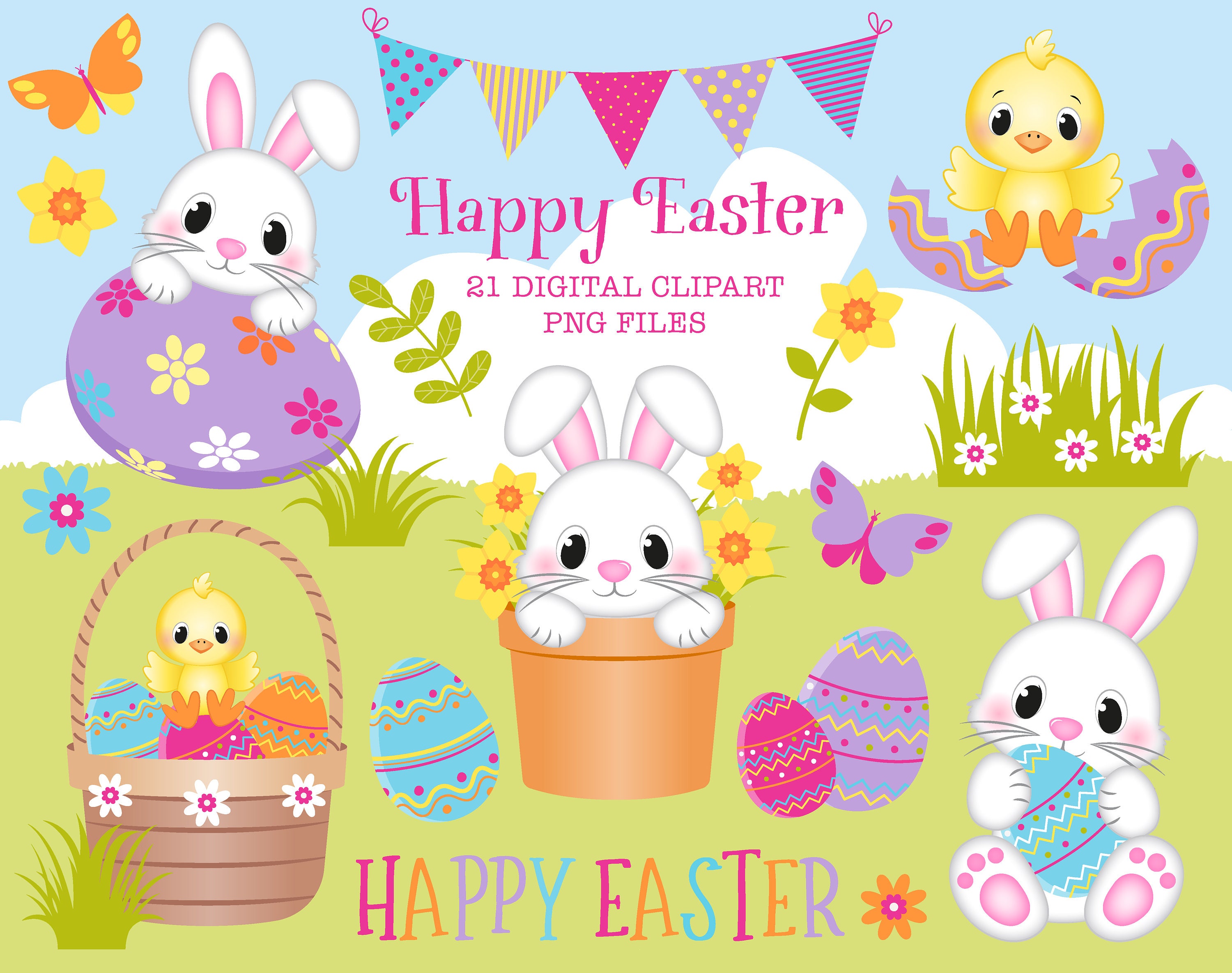 Easter Bunny Clipart Png