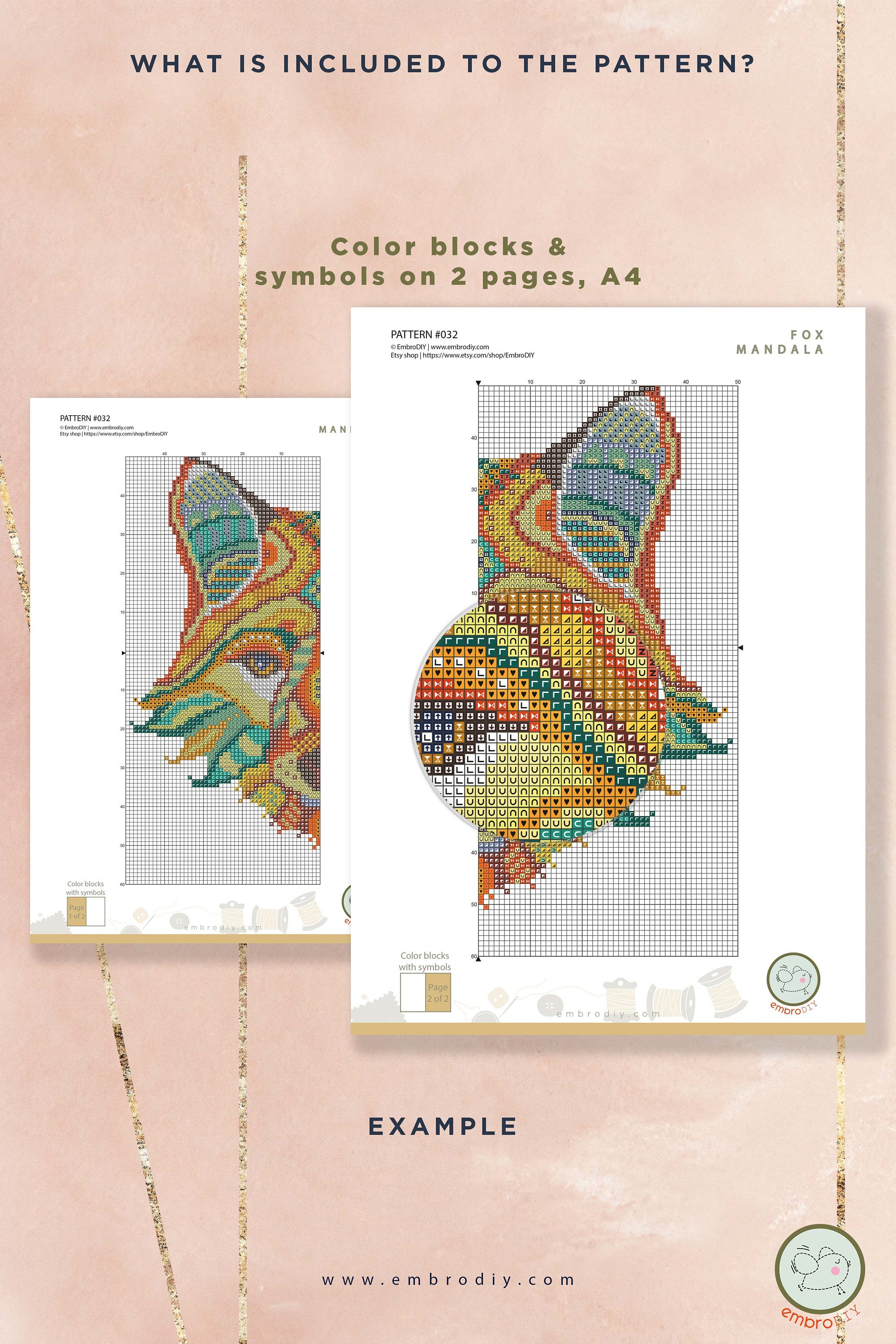 Cross Stitch Pattern Embroidery Pattern Download | Etsy