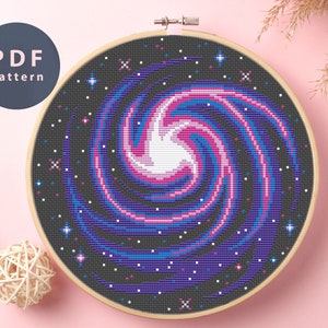 Cross Stitch Pattern Galaxy, Infinite Space, Galaxy, Star Fans ...