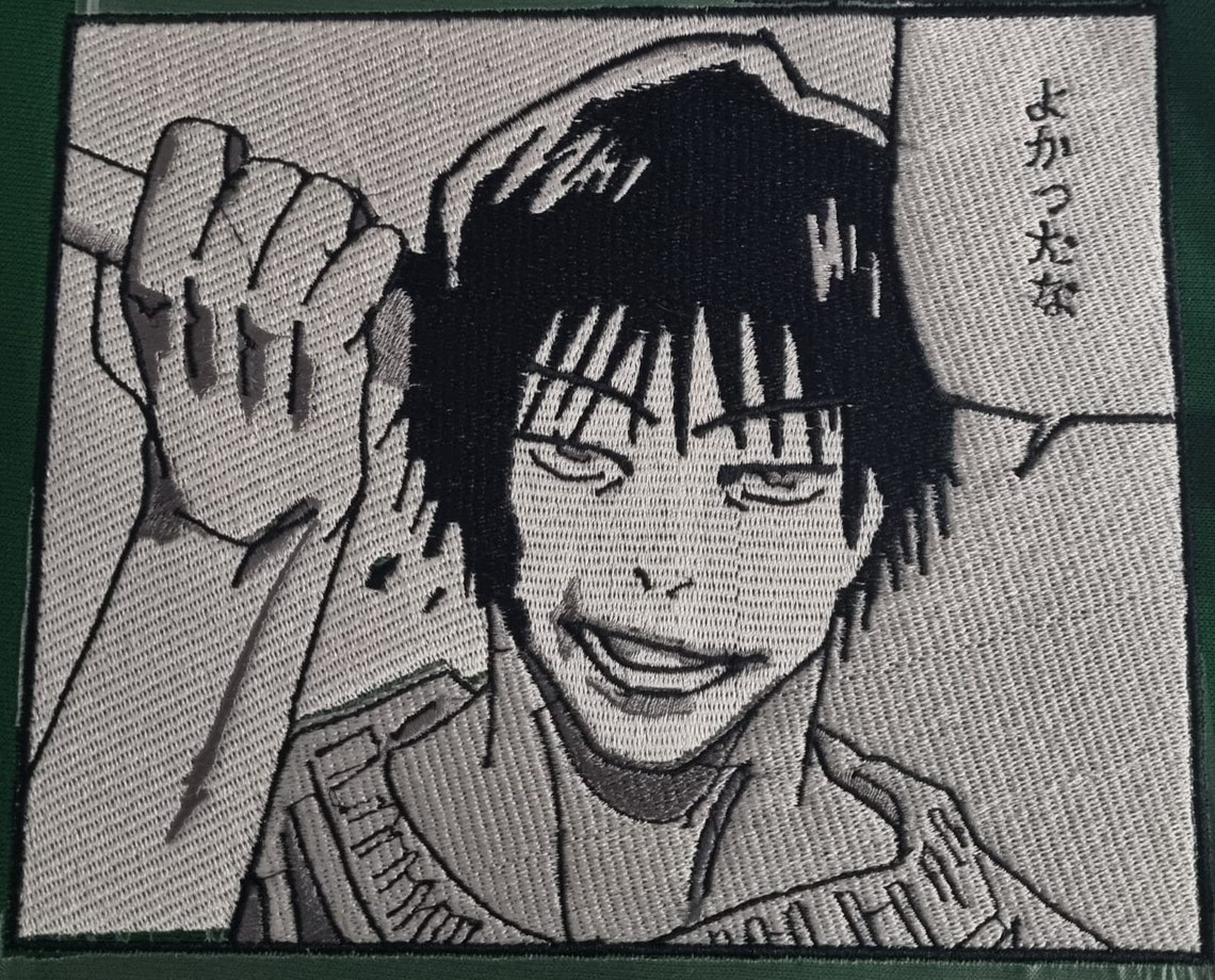Toji Fushiguro _ Jujutsu Kaisen _ Anime Embroidery Design - Etsy