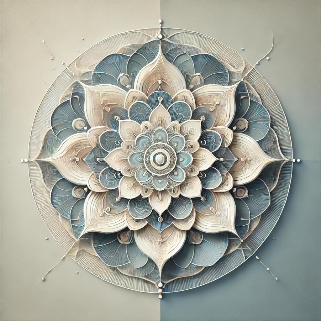 5 Mindful Mandala Art Bundle| PNG Files |serenity, Growth, Love ...