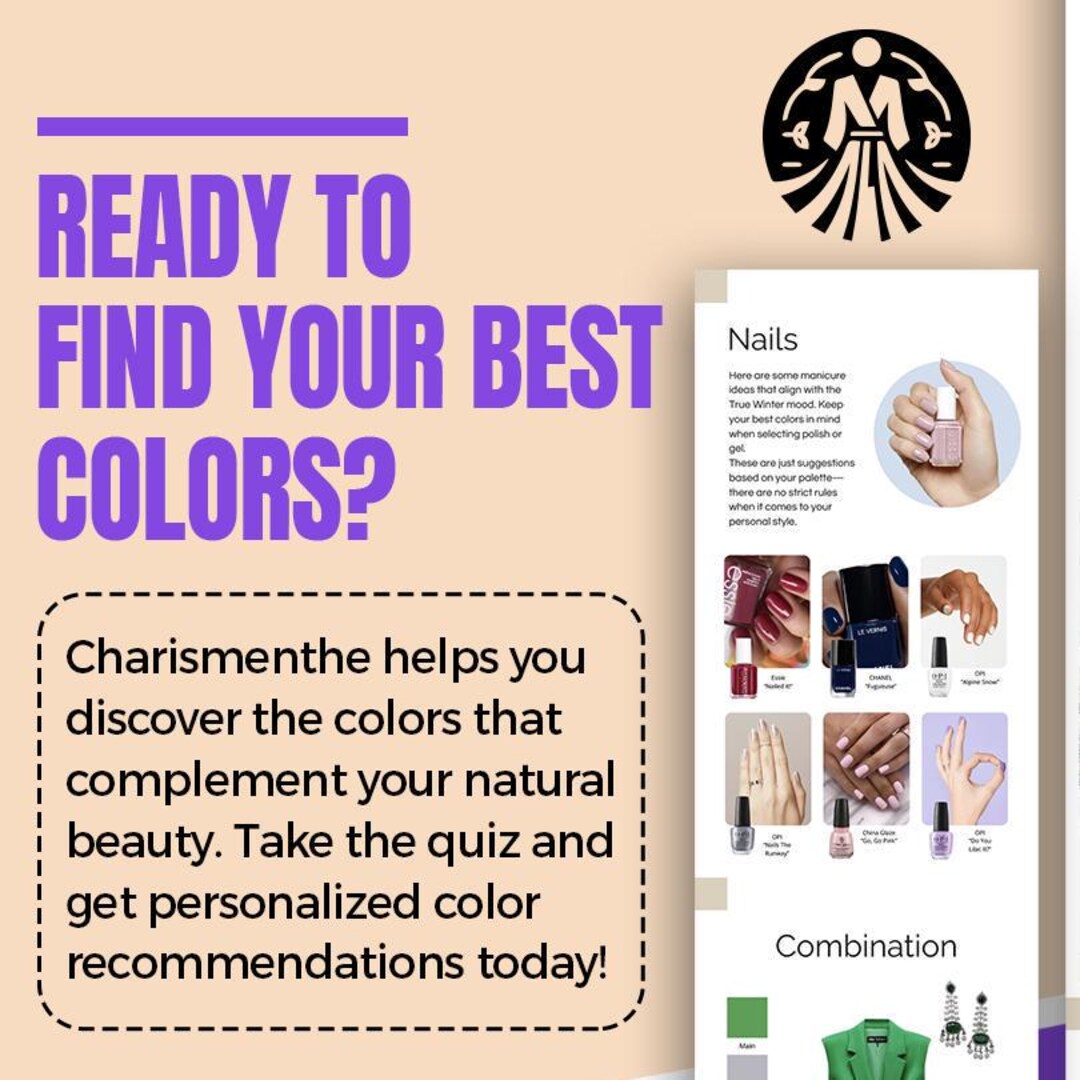 12 Seasonal Color Palette Quiz With Instant Results and 1 Page PDF ...