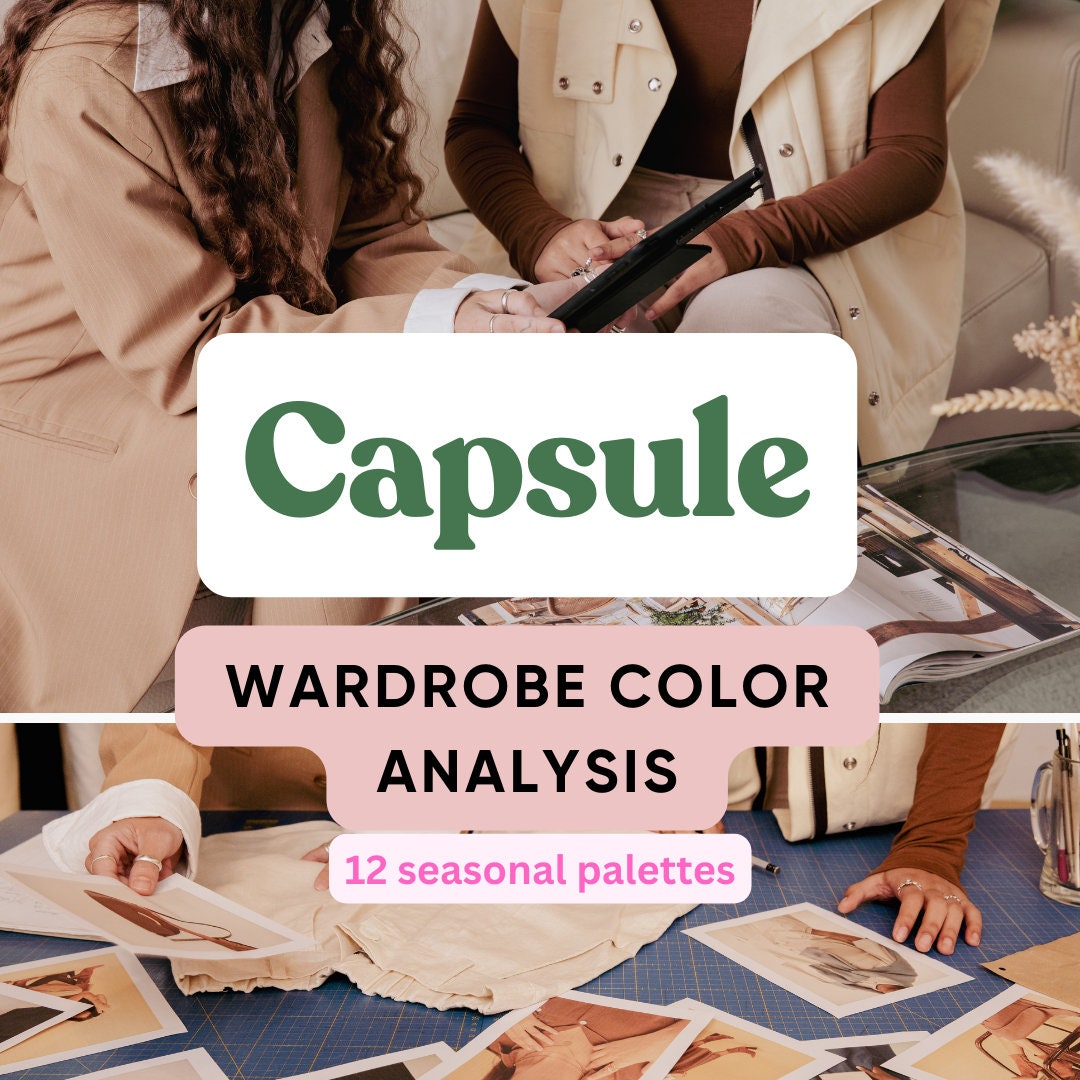 Capsule Wardrobe Seasonal Color Analysis | Personalized Colors Tailored ...