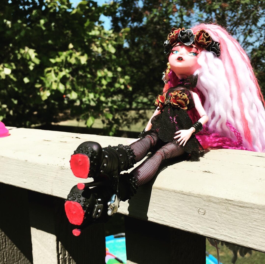 OOAK Doll: Punk Rock - Etsy