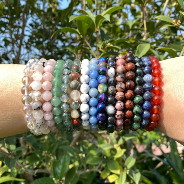 Handmade Crystal Bracelet - Etsy