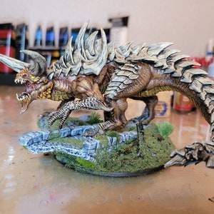 Tarrasque Miniature by Lord of the Print 3D Printed Dnd - Etsy