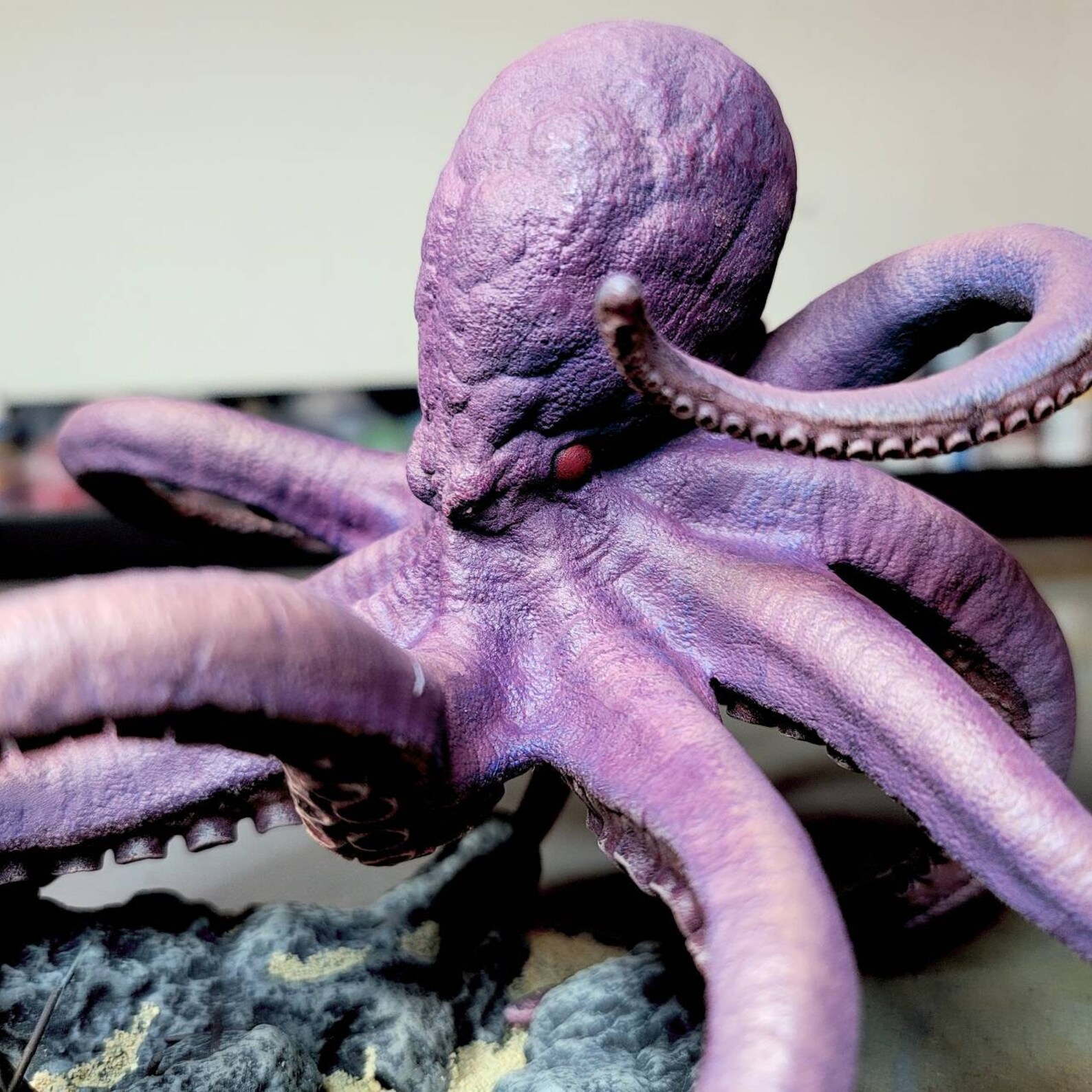 Kraken Miniature by Lord of the Print 3D Printed Dnd Mini | Etsy