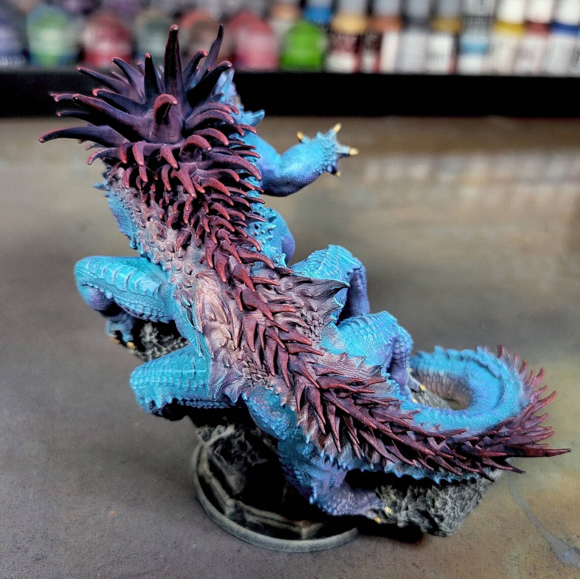 Basilisk Miniature by Lord of the Print 3D Printed Dnd Mini - Etsy