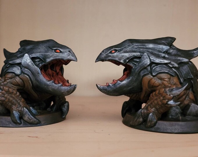 Bulette Monster Miniature by Lord of the Print, 3D Printed Dnd Mini ...