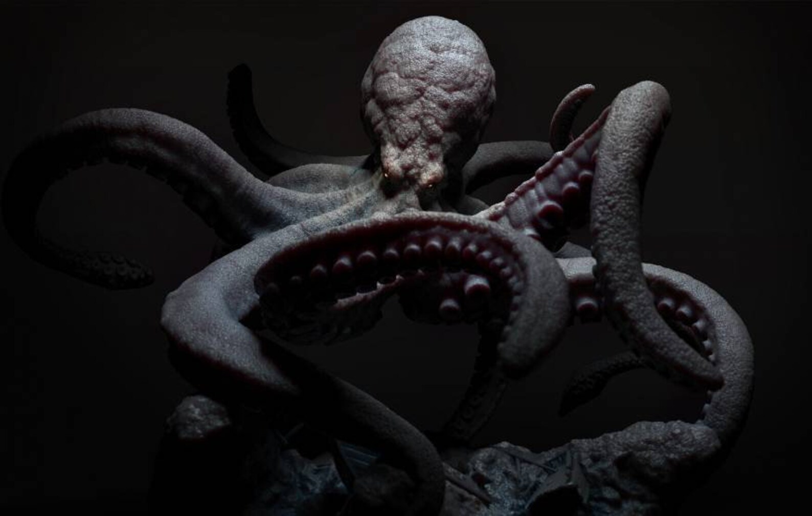 Kraken Miniature by Lord of the Print 3D Printed DnD Mini | Etsy