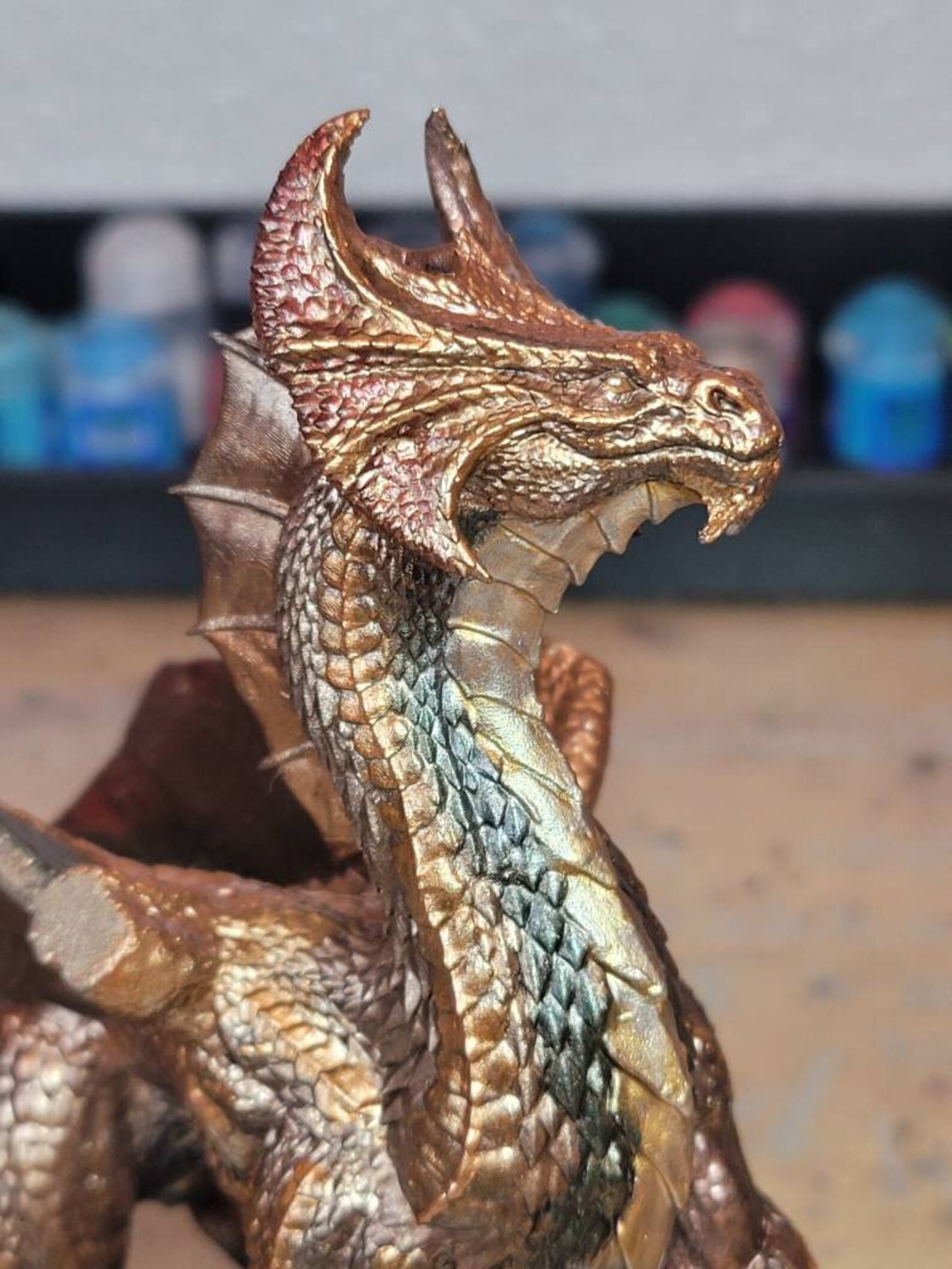 Ancient Brass Dragon RPG Miniature by Lord of the Print 3D - Etsy