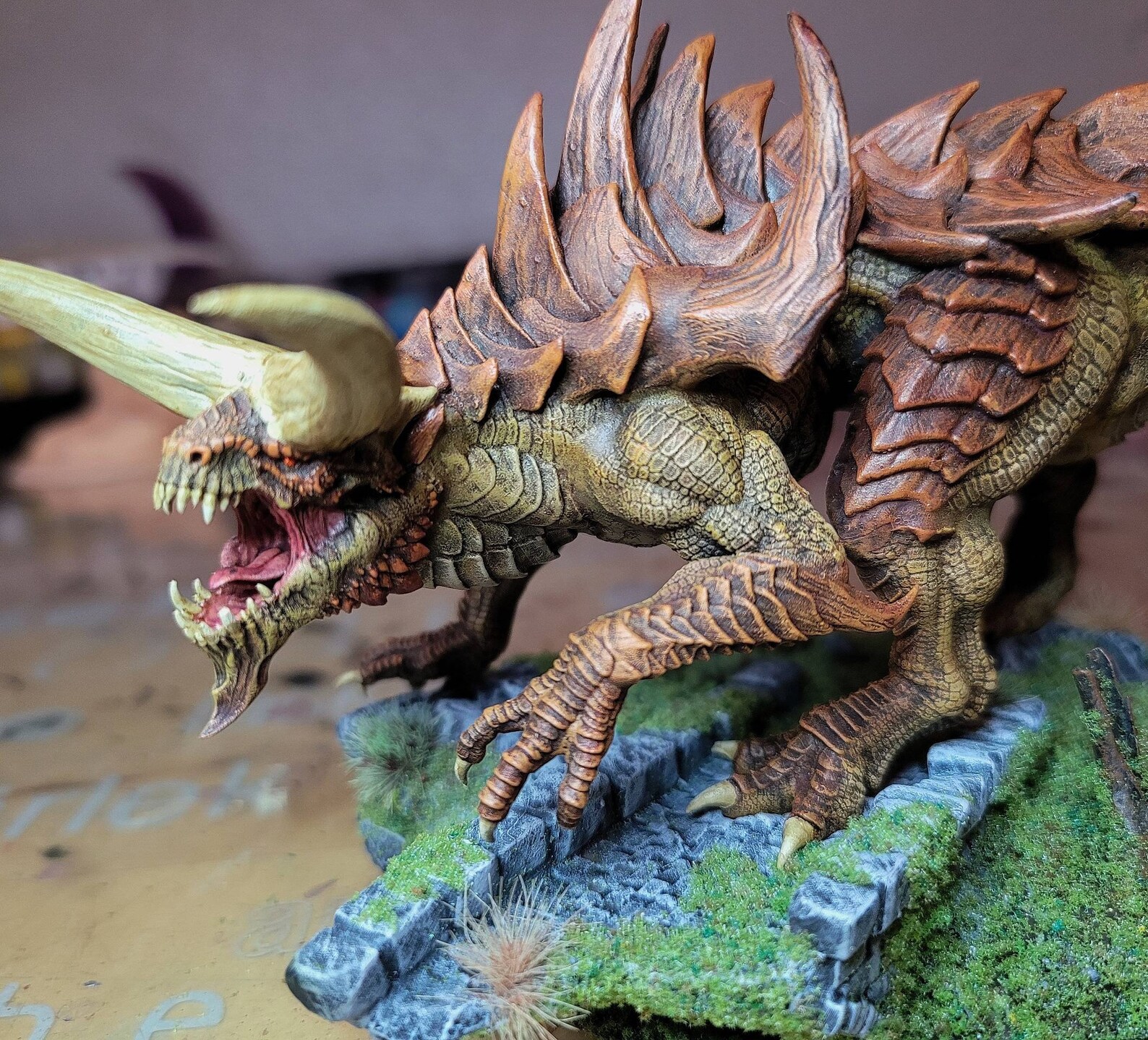 Tarrasque Miniature by Lord of the Print 3D Printed Dnd - Etsy