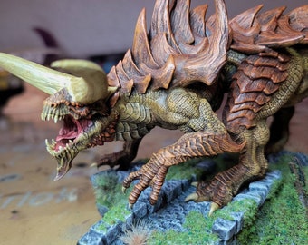 Dnd Tarrasque Miniature - Etsy