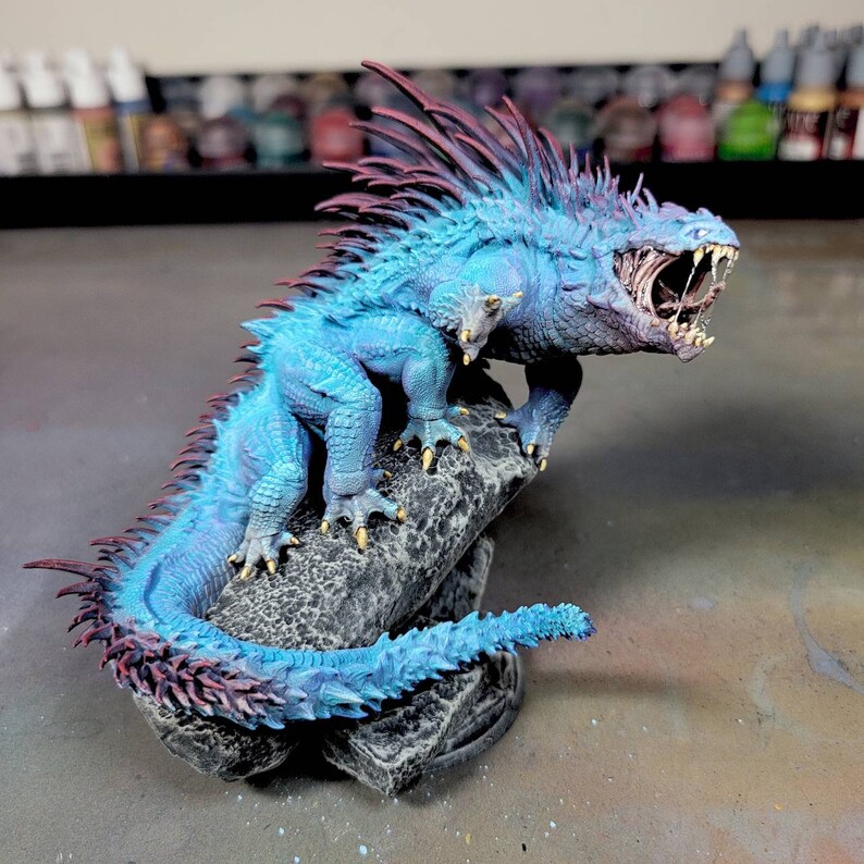 Basilisk Miniature by Lord of the Print 3D Printed Dnd Mini - Etsy