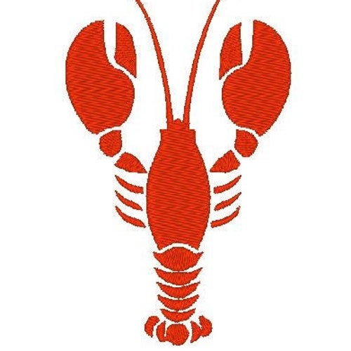 7 Sizes-lobster-machine Embroidery Designinstant Download | Etsy