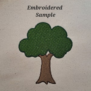 Tree Machine Embroidery Design: 7 Sizes (instant Download) - Etsy