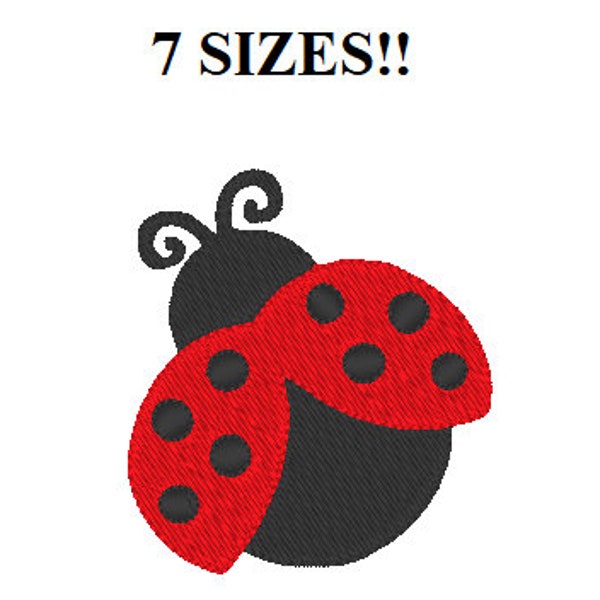 Ladybug Embroidery Design - Etsy