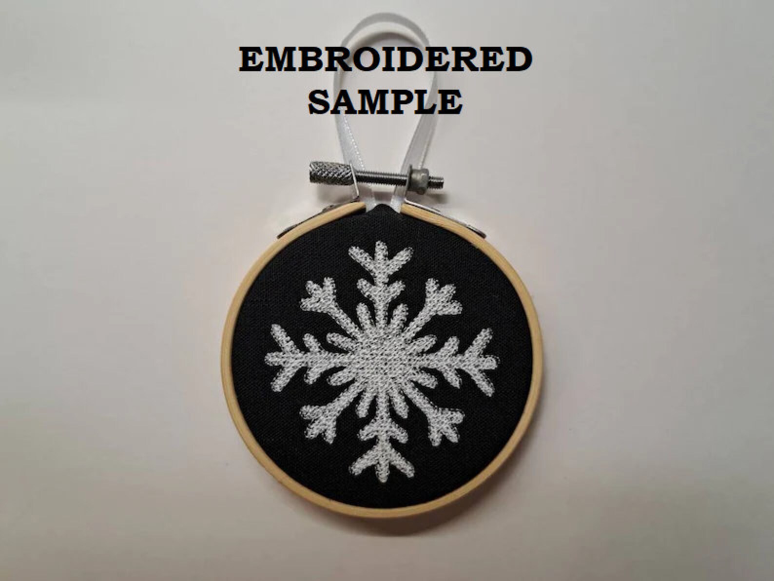 Winter Snowflake Machine Embroidery Design 7 Sizes - Etsy