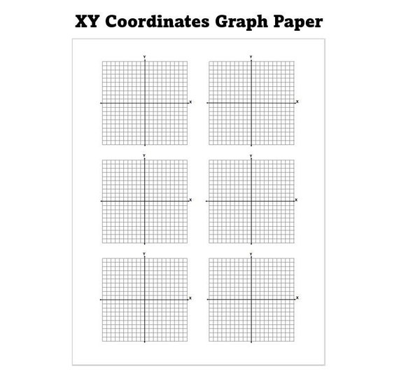 Printable Graph Paper With Axis X And Y Axis