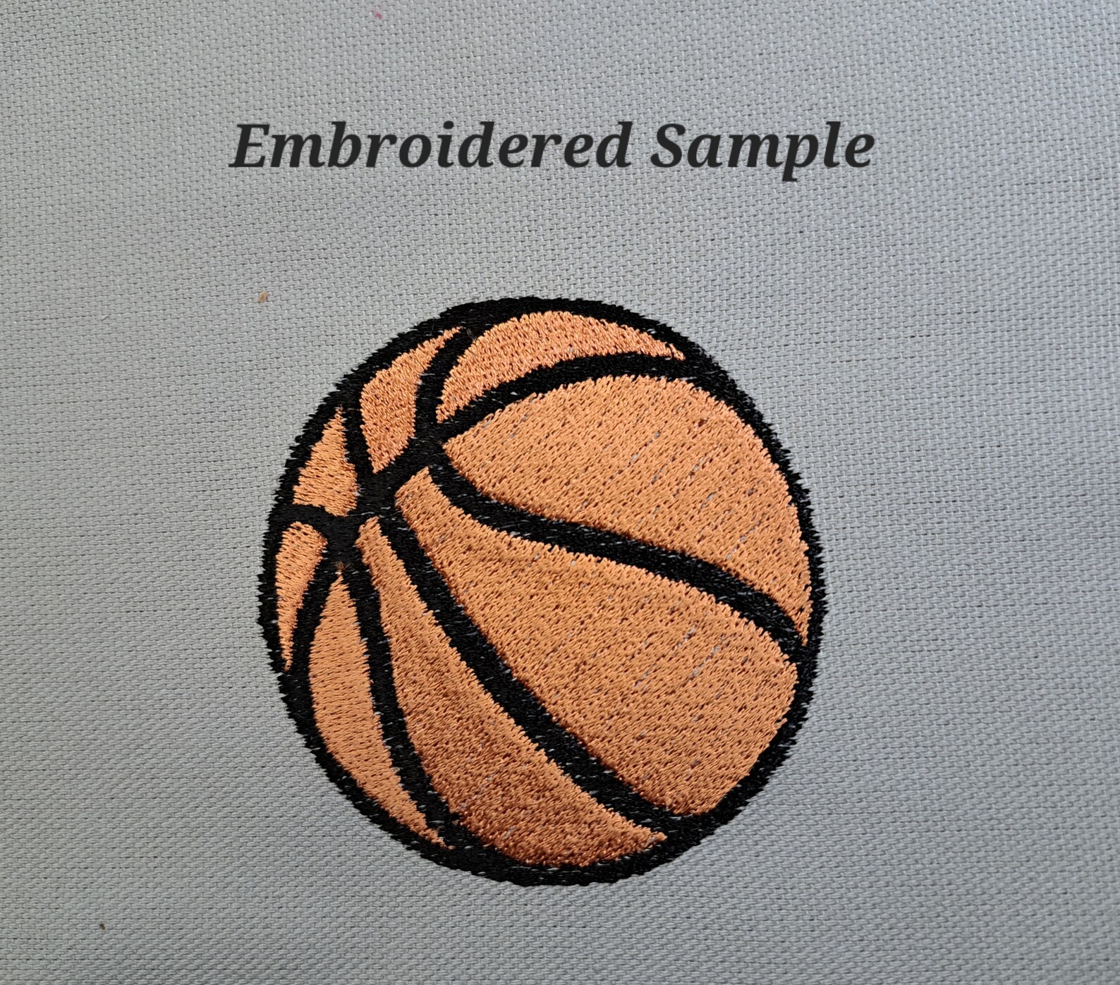 Basketball Machine Embroidery Design 7 Sizes Mini - Etsy