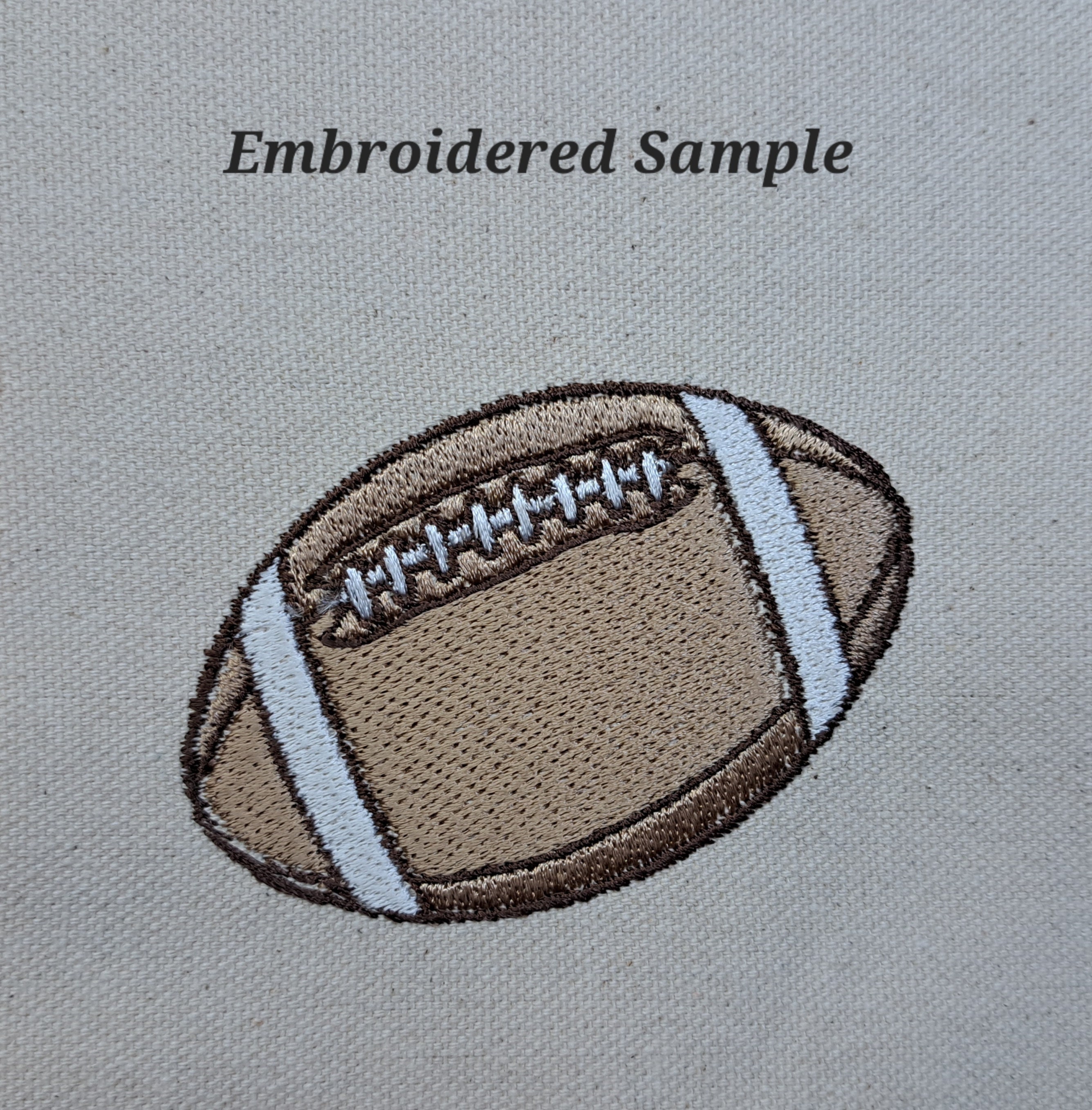 Football Machine Embroidery Design: 7 Sizes (instant Download) - Etsy