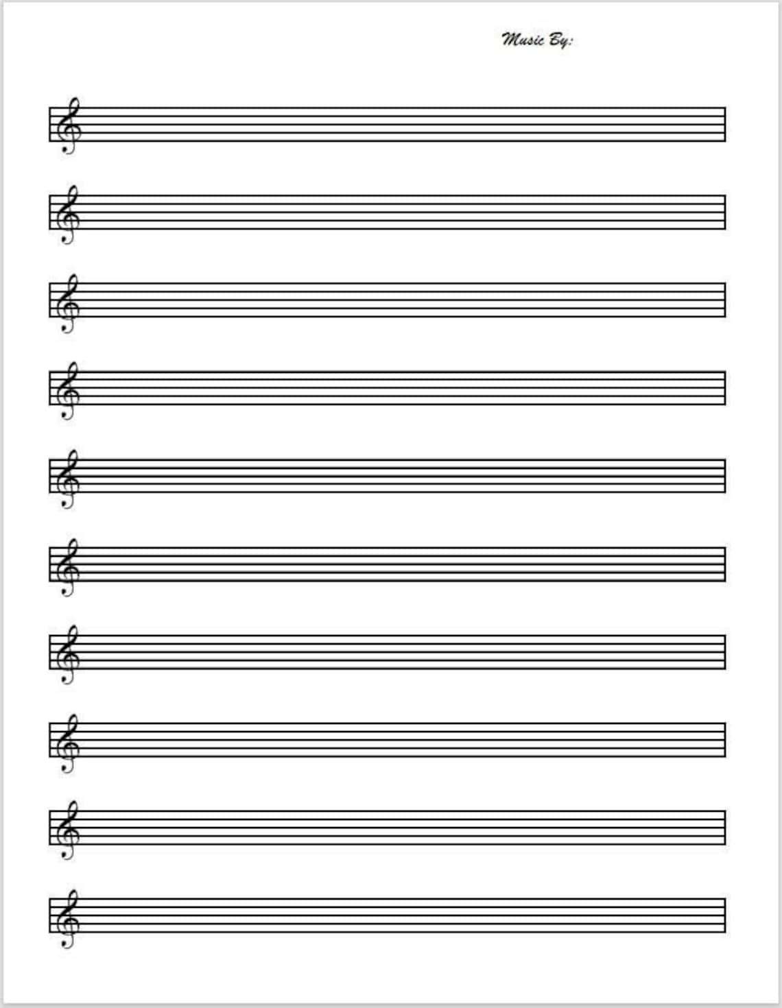 Printable Staff Treble Clef Music Paper Treble Clef M - vrogue.co Printable Staff Treble Clef Music Paper Treble Clef M - vrogue.co