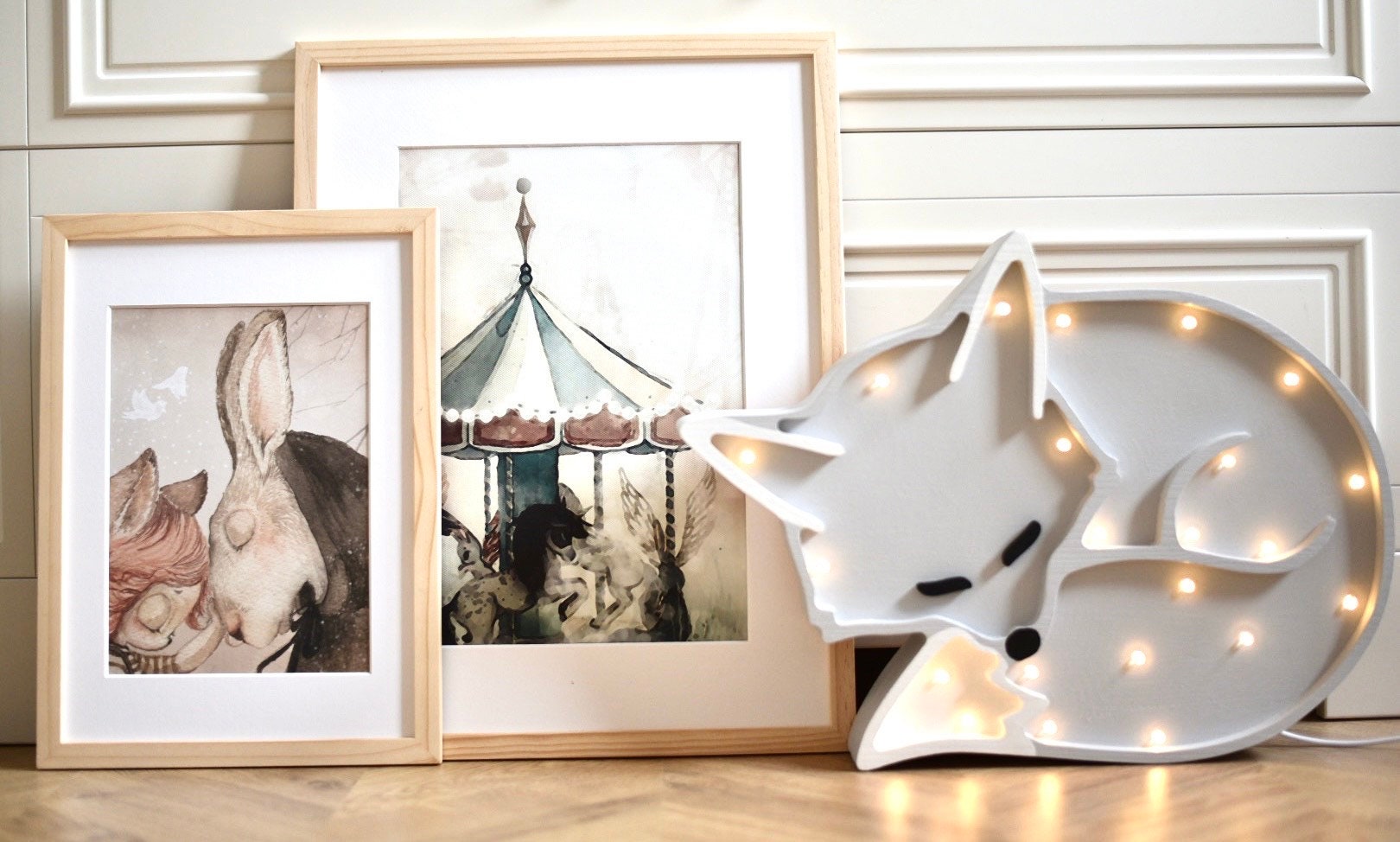 Happy Lights Fox Lamp - Etsy