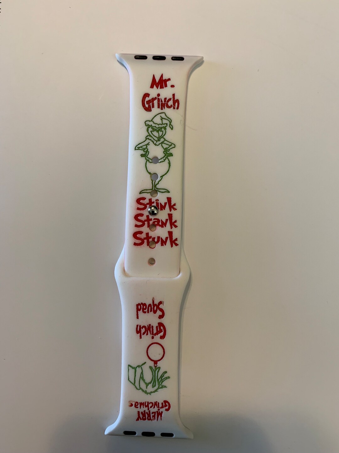 Grinch Apple Watch Band S/M 42-44 - Etsy