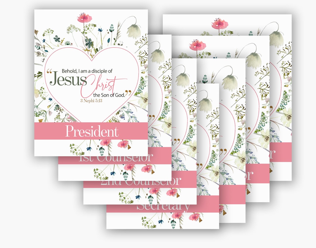 PRINTABLE Binder Covers 2024 Youth Theme Young Women Theme Printable ...