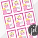 Just Poppin in to Say Hi, Popcorn Editable Cute Tags, Modern Simplistic ...