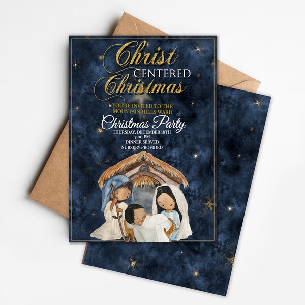 Christmas Play Invitation - Etsy