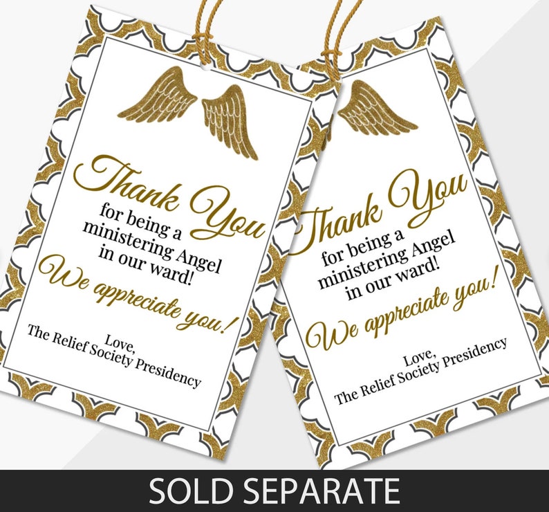 Ministering Ideas Printable for Relief Society Ways to Serve Printable ...