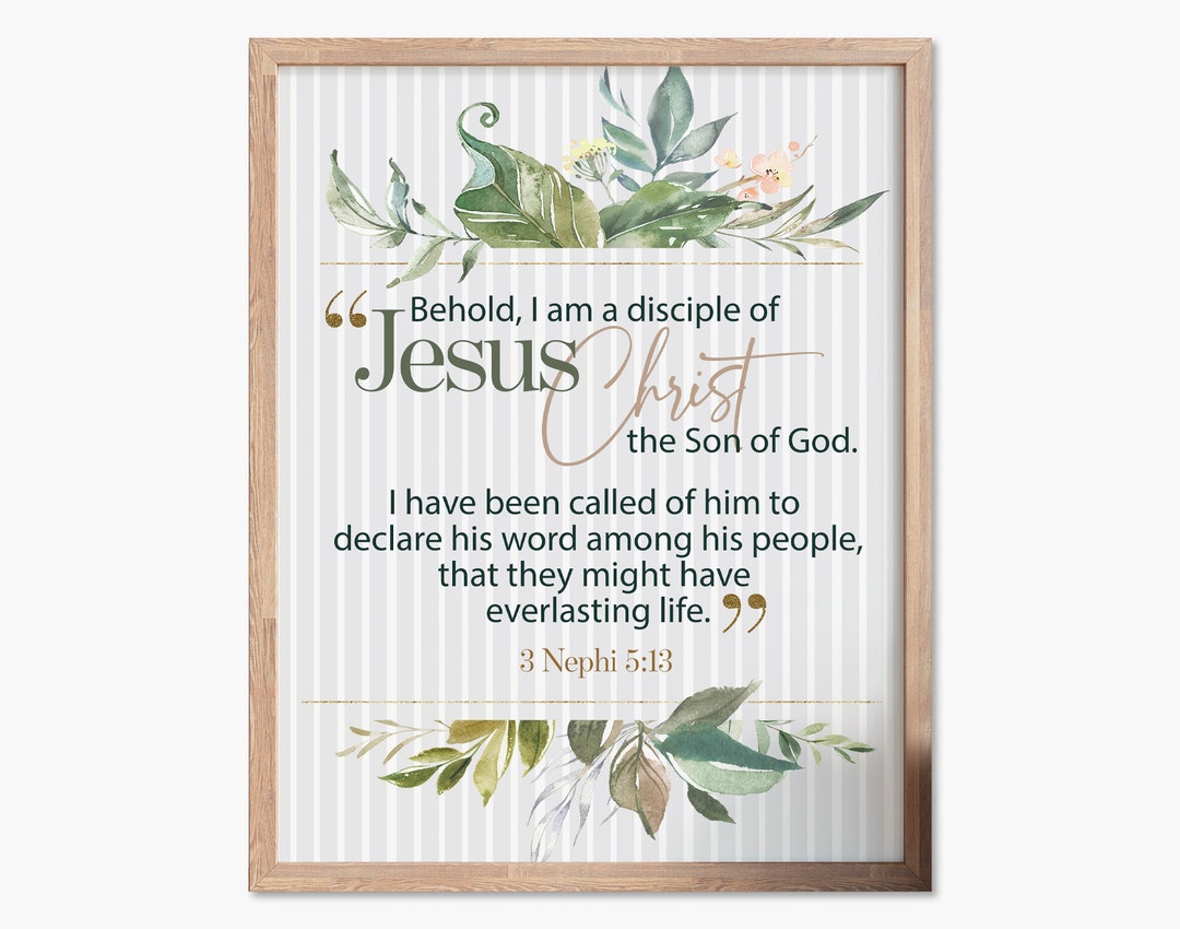 2024 Youth Theme Posters, Disciples of Jesus Christ New Young Women ...