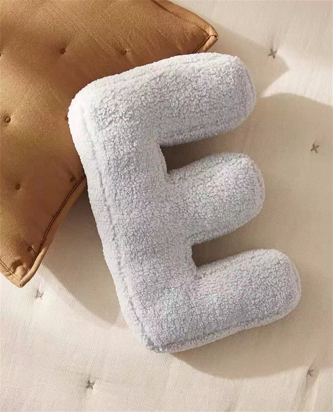 Cuddly Letter Pillow/alphabet Cushion/number Decor | Etsy