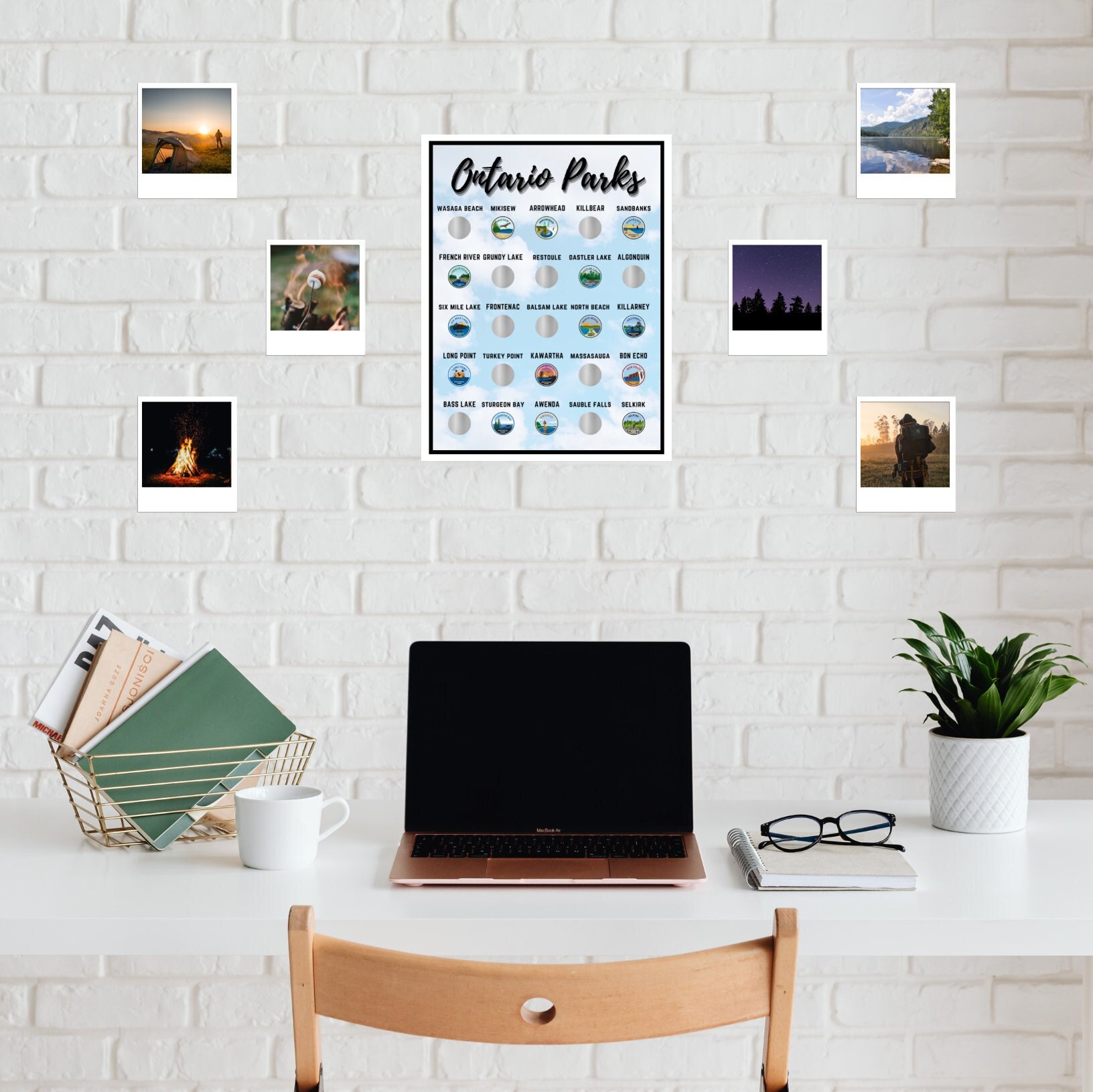 Ontario Provincial Parks DIY Scratch off Bucket List Poster (digital ...