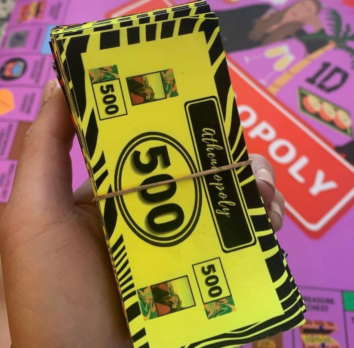 Full Custom Monopoly Board Game With All Cards digital Christmas ...