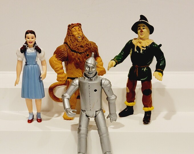 Wizard of Oz Action Figures Set Vintage - Etsy