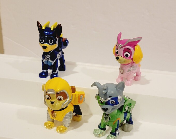 Paw Patrol Mighty Pups Set - Etsy