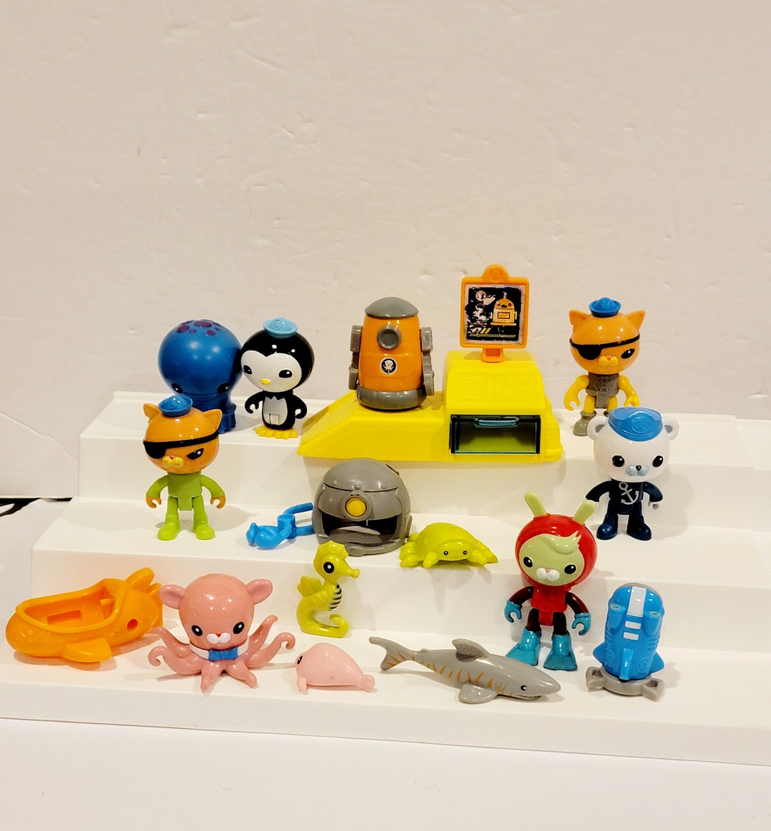 Octonauts Tweak's Sea Scooter and Kwazii Octobot X-ray Station Set With ...