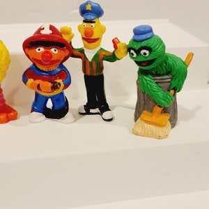 Vintage Sesame Street Applause Figures First Responders Set - Etsy