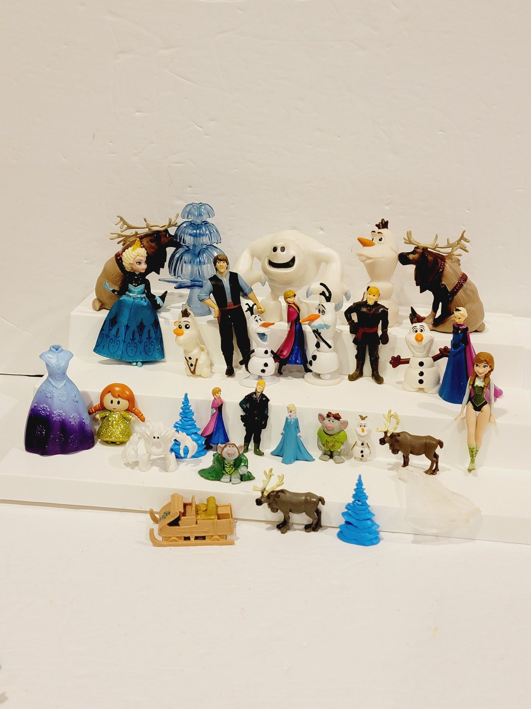 Disney Frozen Mini Figure Set - Etsy