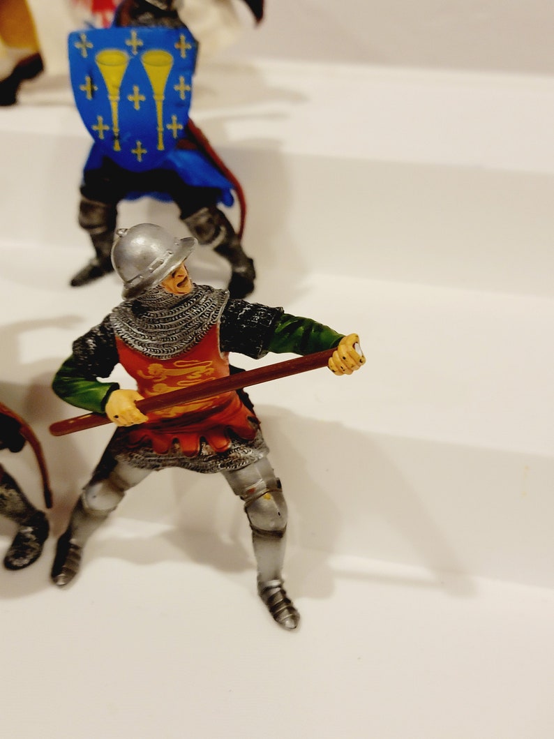 BBI Blue Box Medieval Knight Figure Set - Etsy